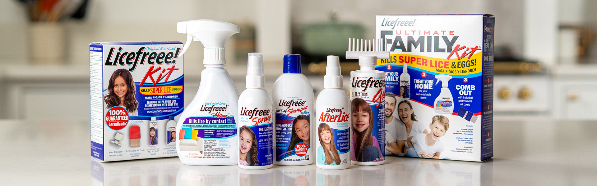 Safe, Super Lice Treatment - Licefreee